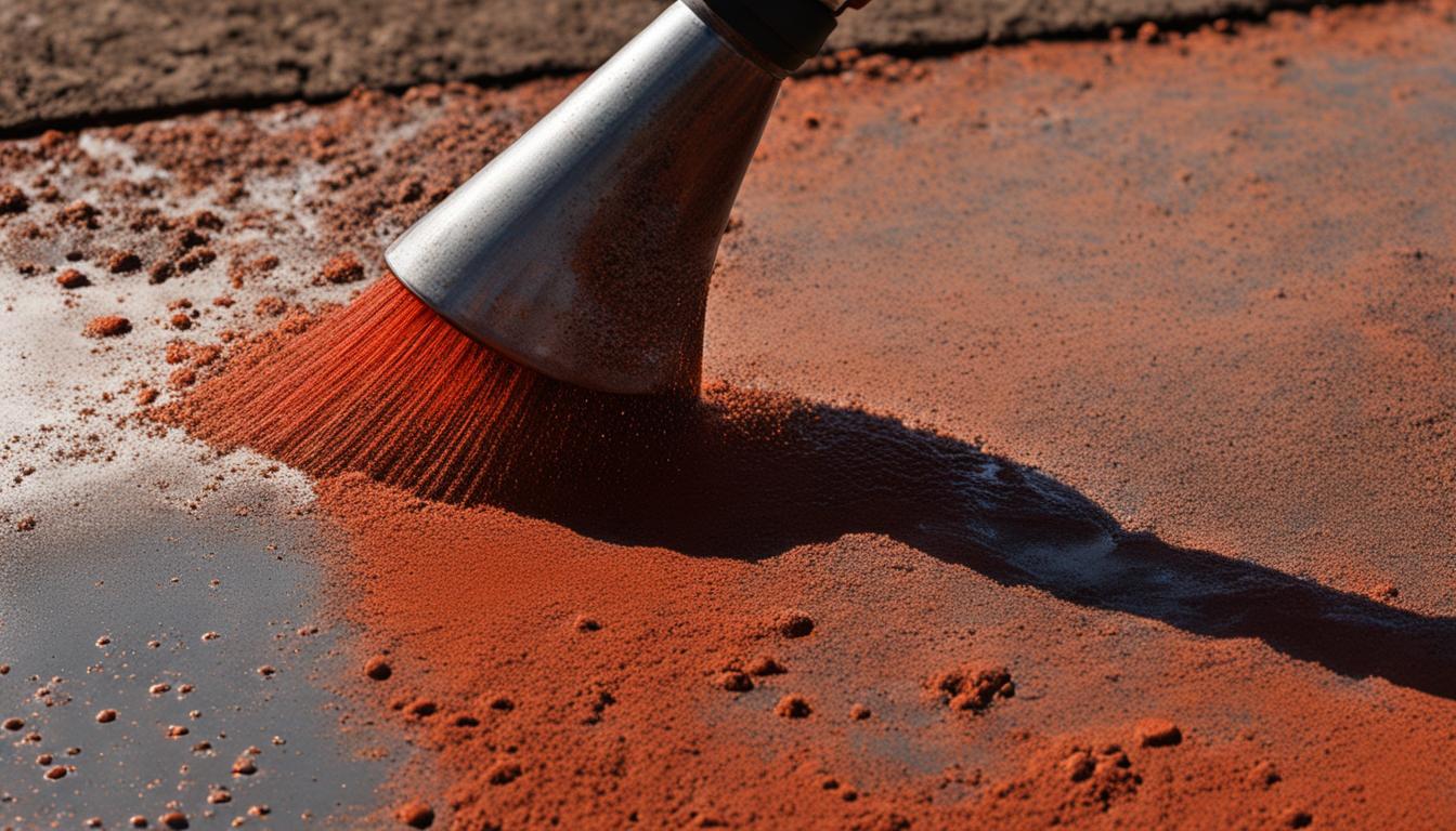 Eliminate Red Dirt Stains from Concrete Easily